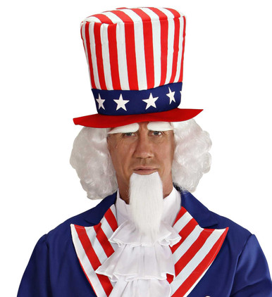 Uncle Sam Wig | Buy Patriotic Uncle Sam Costume Wig Online