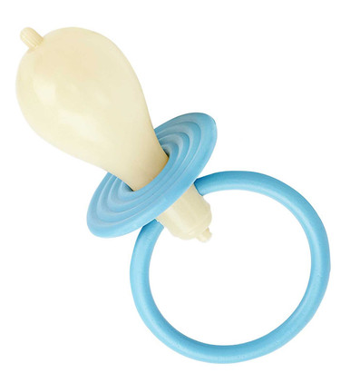 Giant Blue Baby Pacifier | Costume Accessories