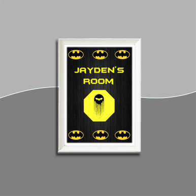 Personalised Batman Frame | Personalised Gifts