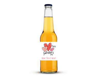 Personalised Galentine's Bottle Labels (6 Pack)