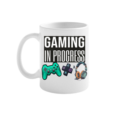 Personalised Gaming In Progress Mug