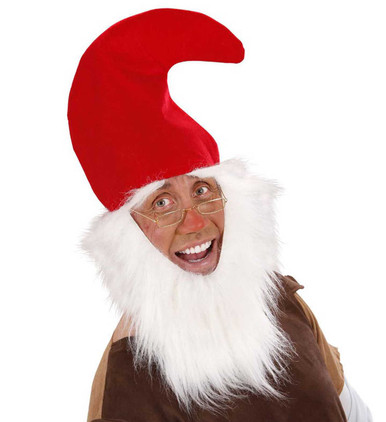 Red Gnome Hat - One Size fits Most | PartyWorld