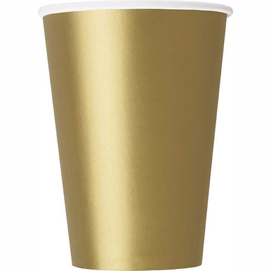 Gold Paper Cups (14 Pack) | Buy Stylish Gold Paper Cups