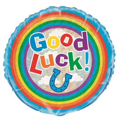 Good Luck Foil Balloon | 18 Inches | PartyWorld