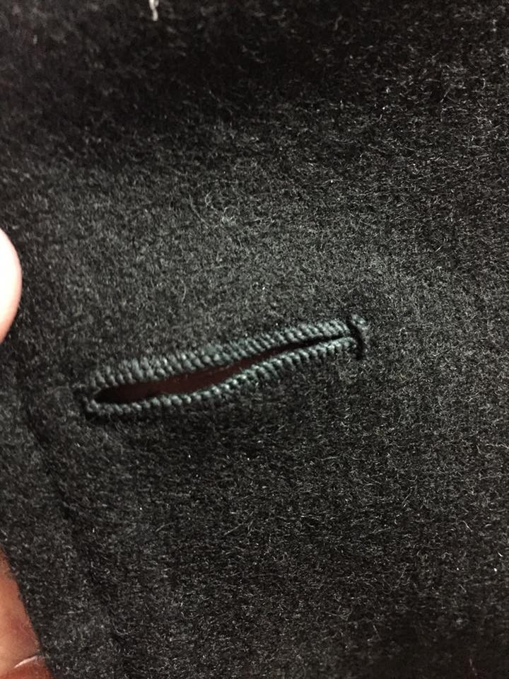 Double Breasted Men's Paletot - South Union Mills