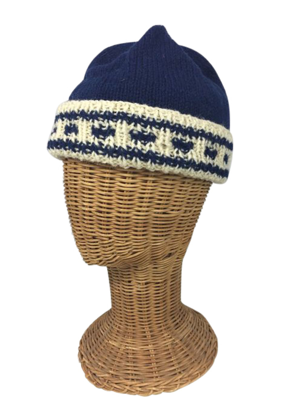 18th Century Hand Knit Wool Dutch Caps - South Union Mills