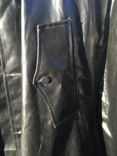Rain Cape - Rubberized Cloth - South Union Mills