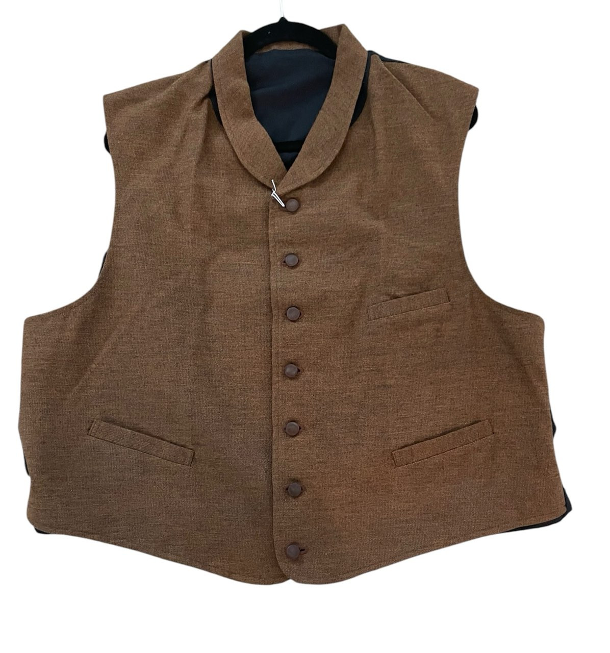 1870s - 1890s Notched Collar Vest - South Union Mills