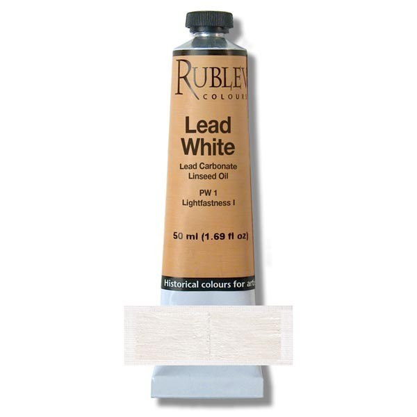 Rublev Artists Oil 50ml - S5 Lead White