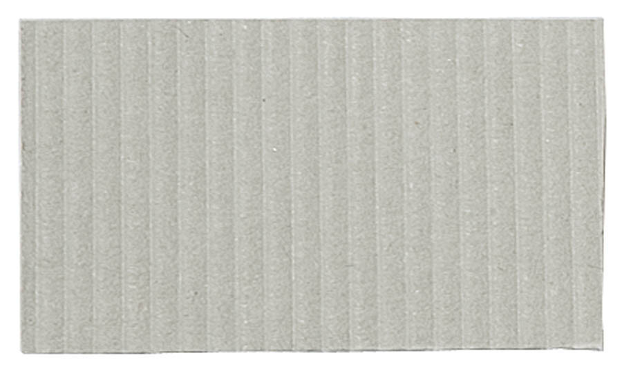 Corrugated Cardboard Strips Broad - Light Grey