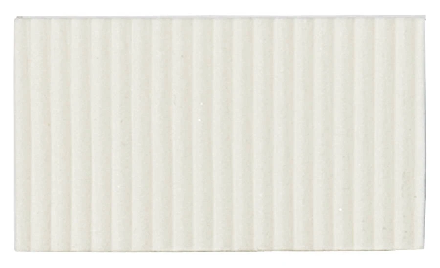 White Corrugated Cardboard