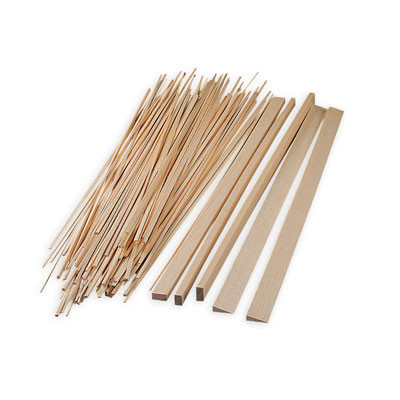 Balsa Wood Square - 6.5mm x 6.5mm x 915mm