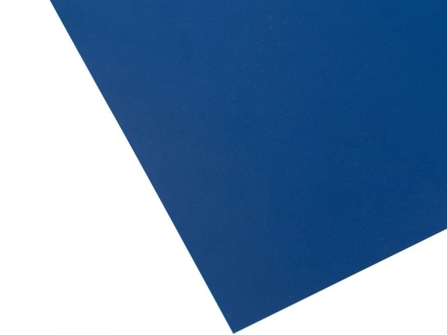 Dark Blue Rigid PVC Sheet – 0.3mm x 300mm x 500mm | Printable ...
