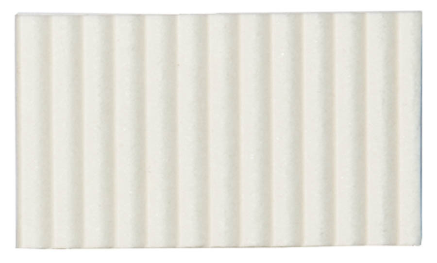 Corrugated Cardboard Strips Fine - White