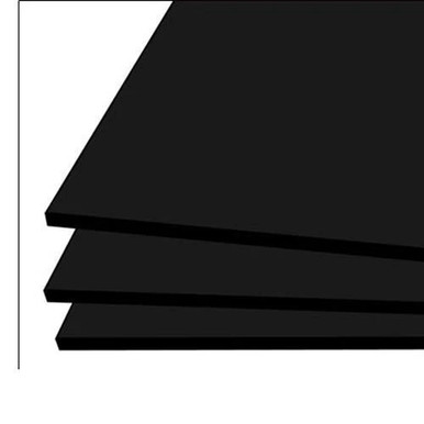 Greatwhite 5mm Black Core Foamboard Pack of 20 A2 Acid Free