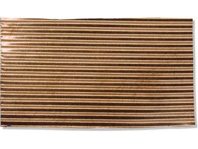Micro Corrugated Copper Sheet – Coarse Stamp 0.1 x 150mm x 230mm