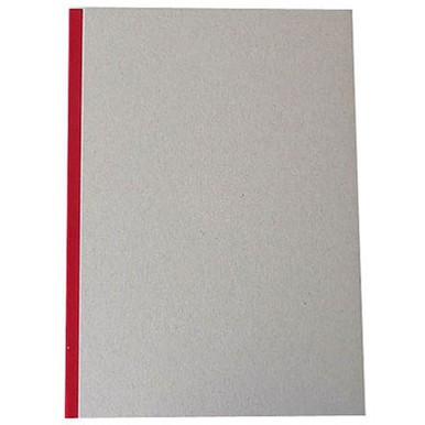 Pasteboard Cover Sketchbook 100gsm 144pgs - A4/8.3" x 11.7" - Red