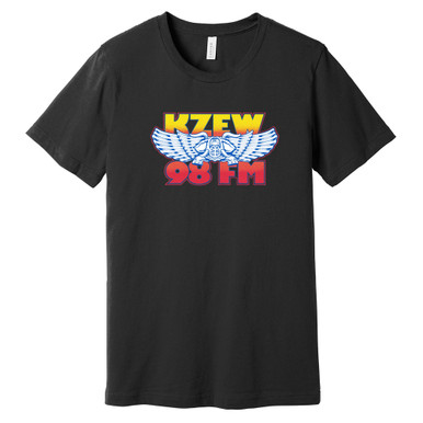 KZEW 98 FM Elephant – BLACK – Ringspun Cotton - Peach State Shirts
