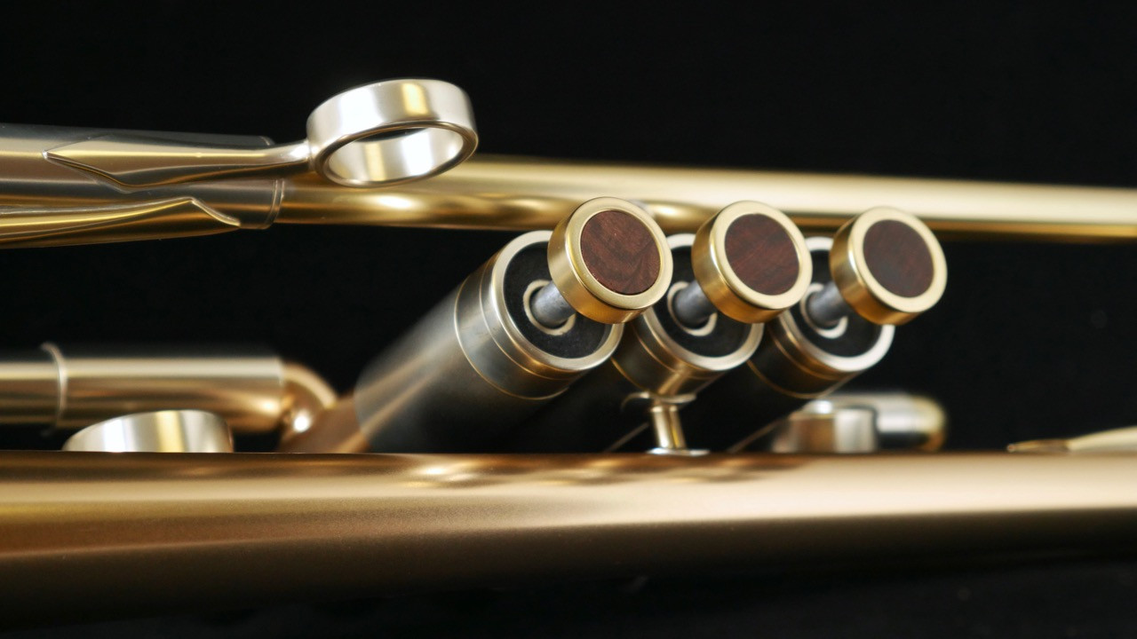 Adams A4 Selected Series Trumpet in Satin Lacquer! AD A4 Select Bb ...