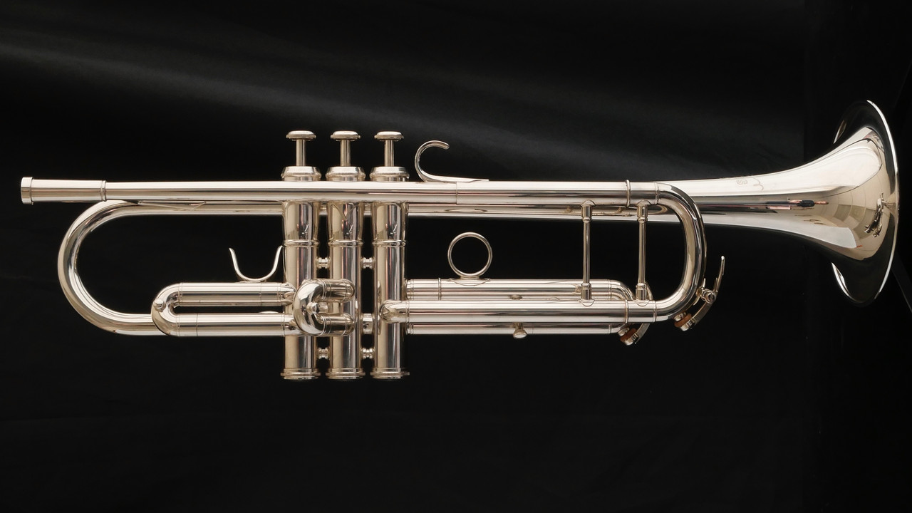 New Adams Sonic Model Professional Bb Trumpet in Silver Plate! ADAMS ...