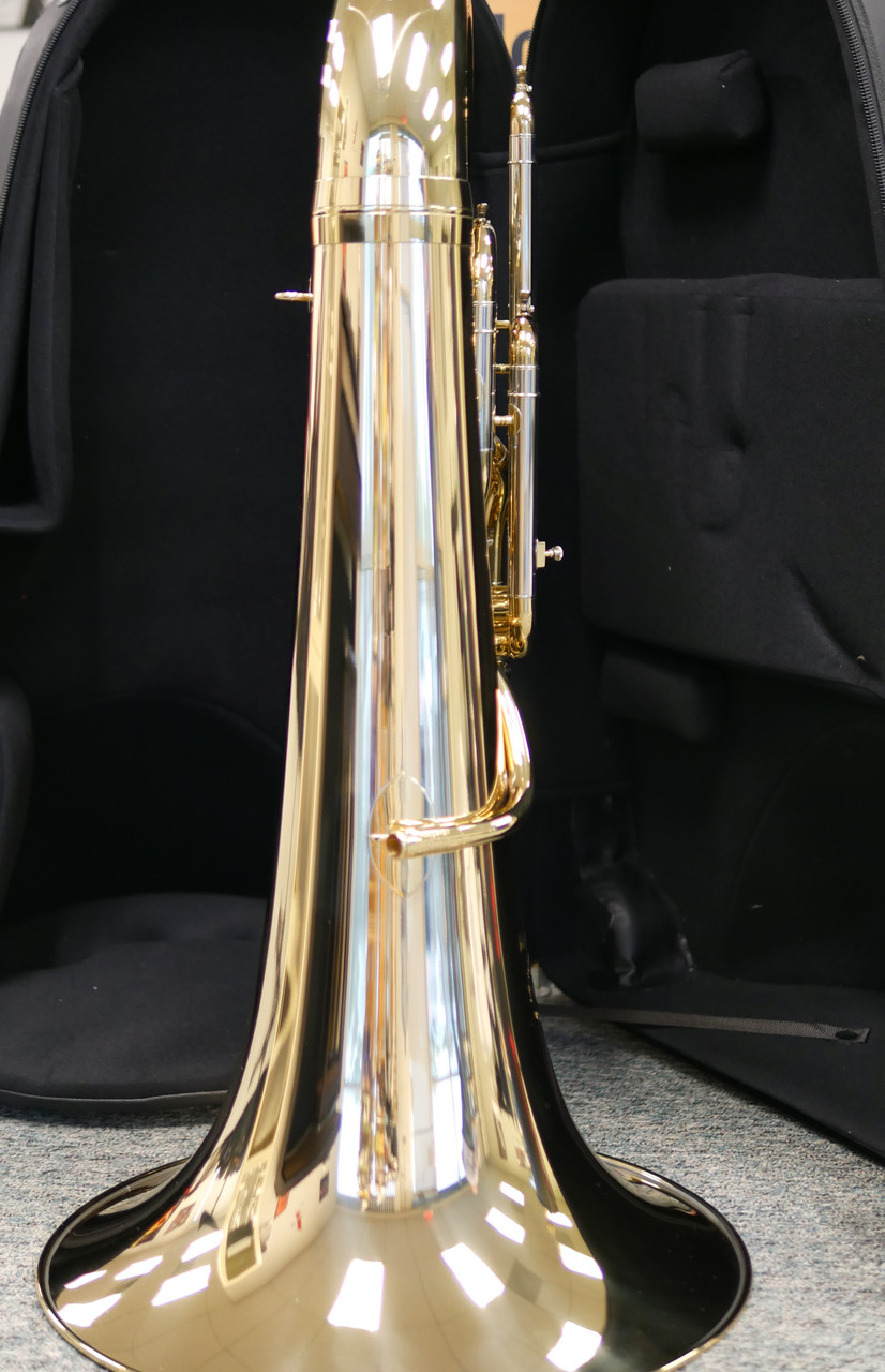 John Packer JP377 Sterling EEb Tuba in Gold Lacquer!
