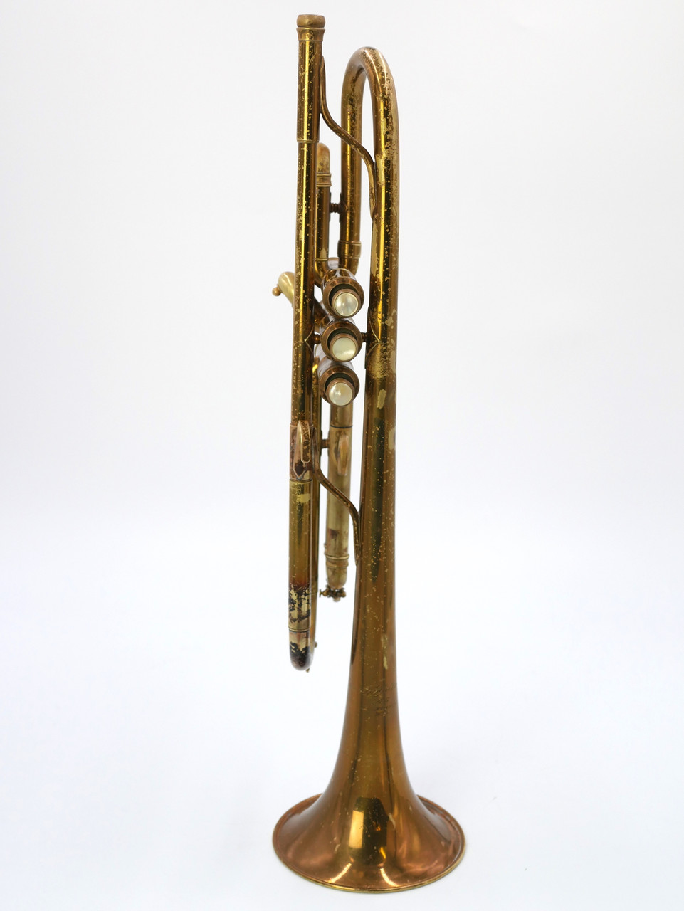 Pre-Owned Vintage 1946 Frank Holton Model 48 Trumpet in Lacquer UTPT ...