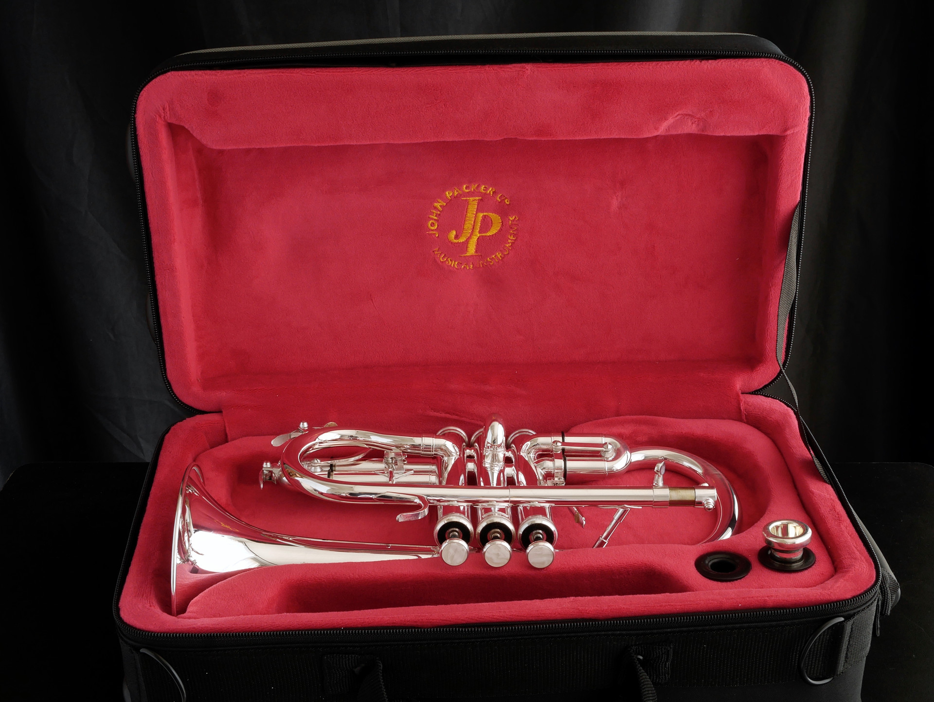 John Packer JP176S Eb Soprano Cornet in Silver Plate COR-JP176S Eb ...