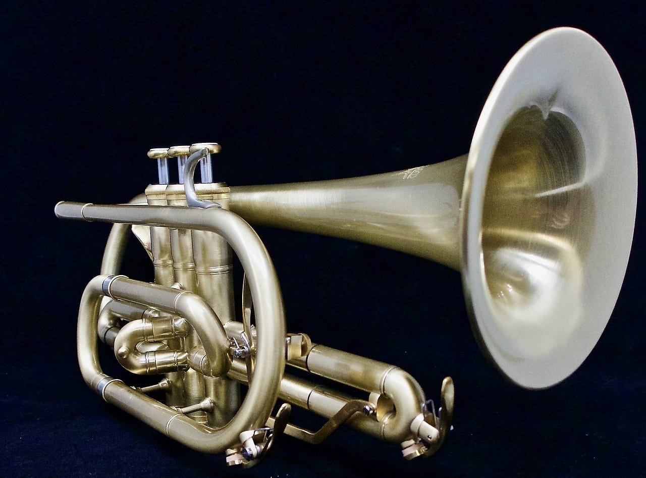 ACB Doubler's Dual Trigger Large Bore Shepherd's Crook Cornet - Austin ...