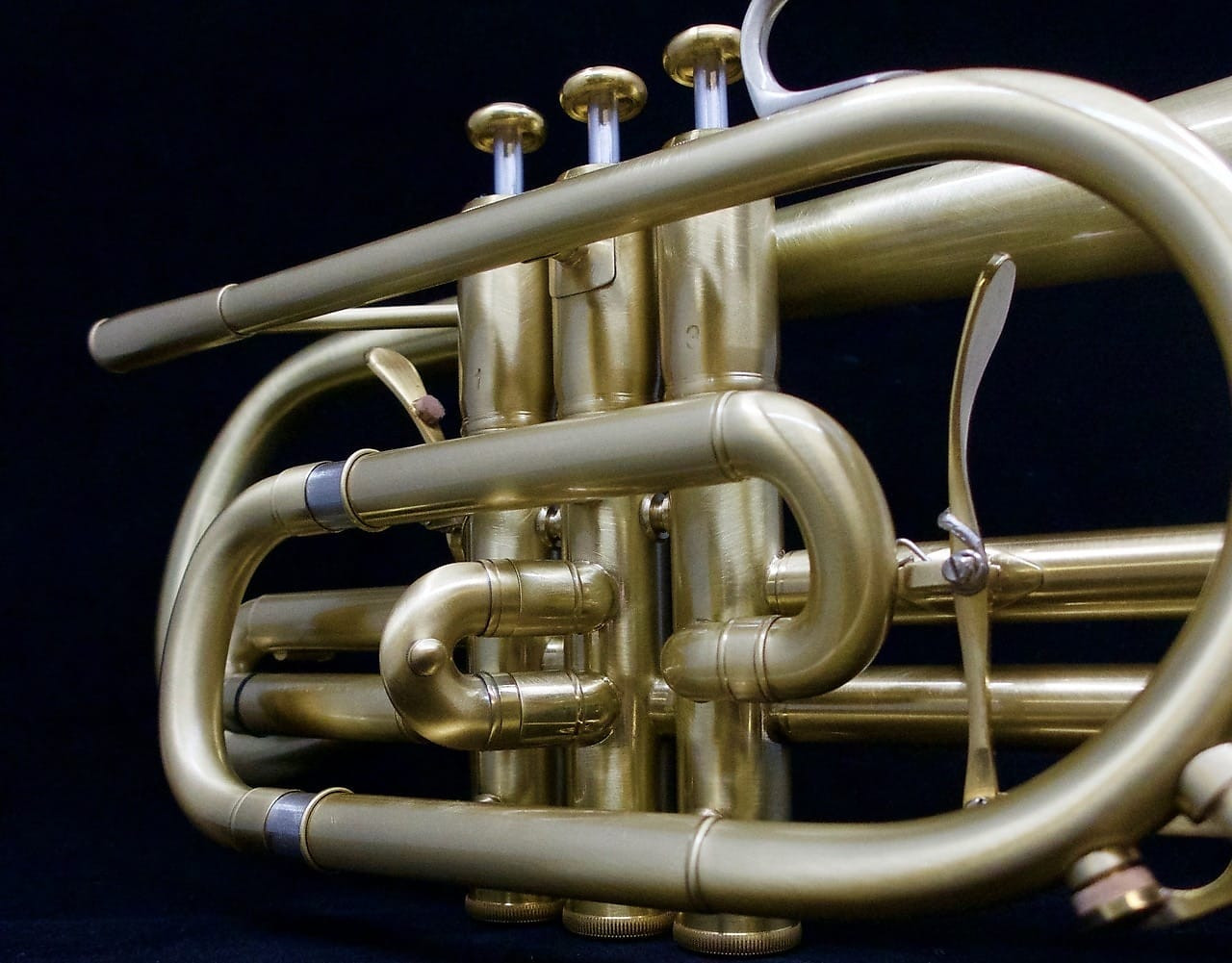 ACB Doubler's Dual Trigger Large Bore Shepherd's Crook Cornet ACBTRDCor ...