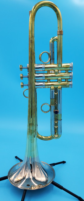 Del Quadro Custom Built Trumpet in Raw Brass DQ Custom Raw Brass MH Pre ...