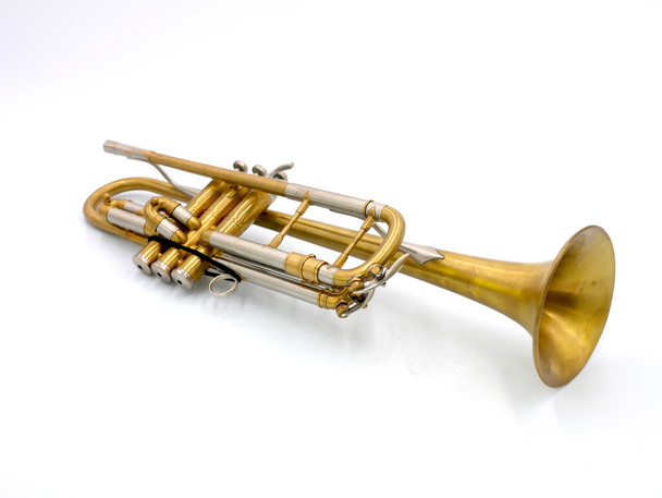 Pre-Owned 1934 Blessing Super Artist Trumpet in Brushed Raw Brass UTPT ...