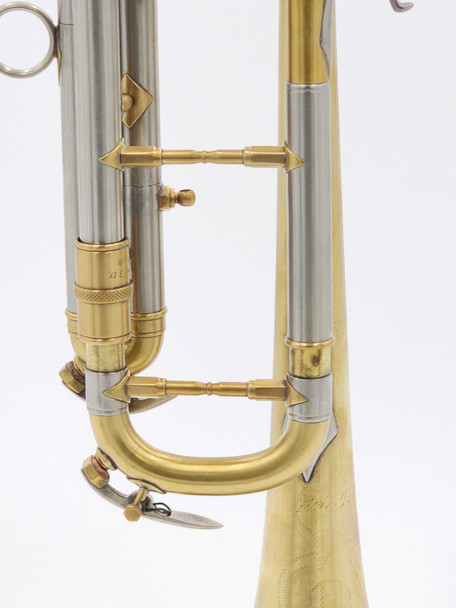 Pre-Owned 1934 Blessing Super Artist Trumpet in Brushed Raw Brass UTPT ...