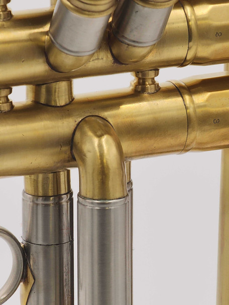 Pre-Owned 1934 Blessing Super Artist Trumpet in Brushed Raw Brass UTPT ...