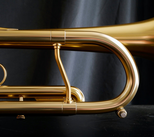 Adams A4LT Selected Series Trumpet in Satin Gold Lacquer! AD A4LT ...