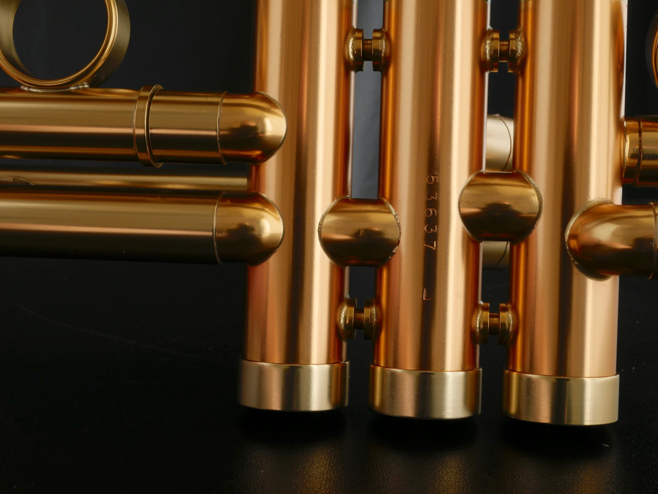 Adams A4LT Selected Series Trumpet in Satin Gold Lacquer! AD A4LT ...