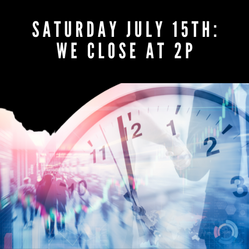 Saturday Hours - Austin Custom Brass Web Store