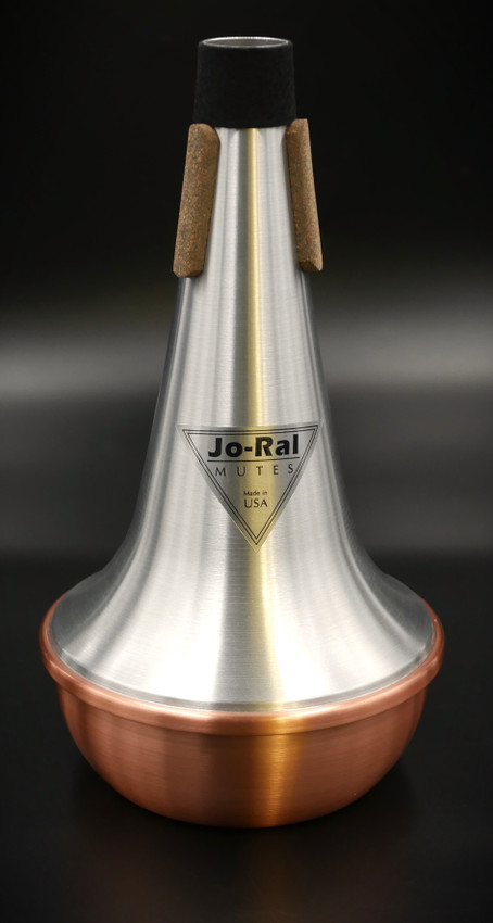 Jo Ral 1C Tenor Trombone Straight Mute in Aluminum with Copper Bottom ...