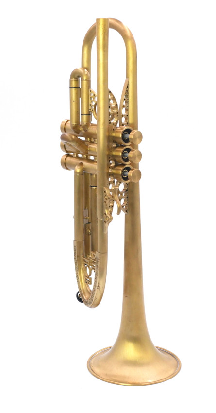 Pre-Owned Harrelson Summit One "Blue Note" Trumpet in Brushed Raw Brass ...