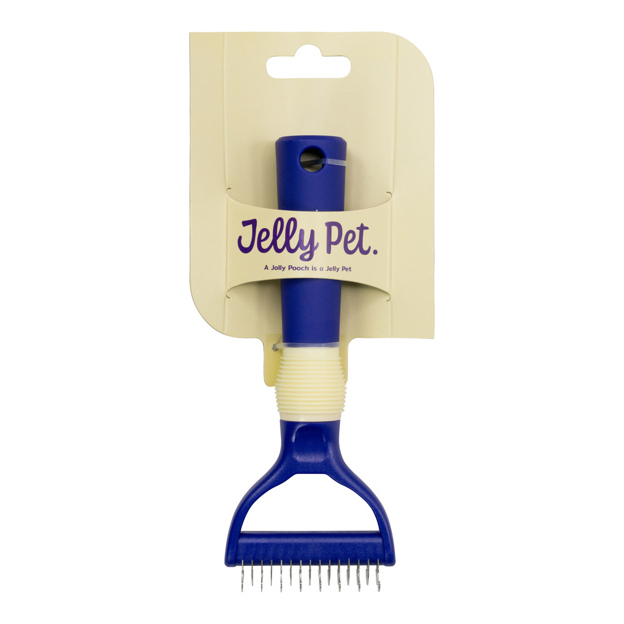 Jelly Pet Dual Deshedding Rake | 2-in-1 Remove Undercoat