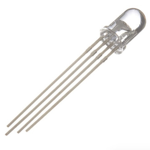 LED-RGB Common Cathode 5mm 4pin - CRCibernética