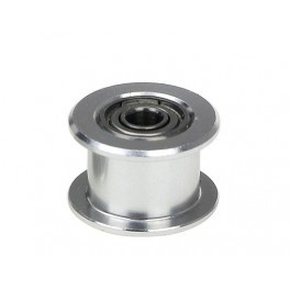 GT2 DRIVEN Pulley 16T 6mm/3mm bore (without tooth) - CRCibernética