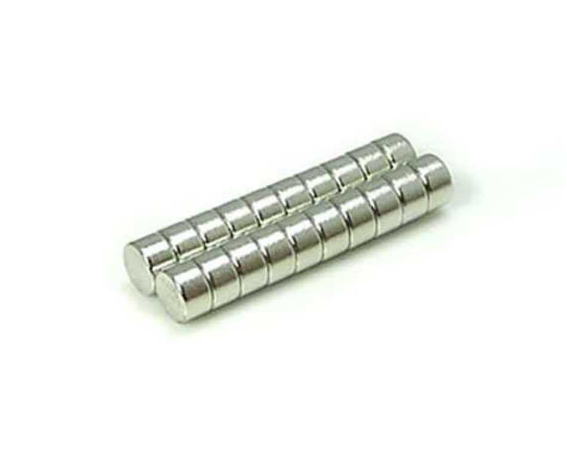 Neodymium Magnet Disk 10x5mm N35 (10 pack) - CRCibernética