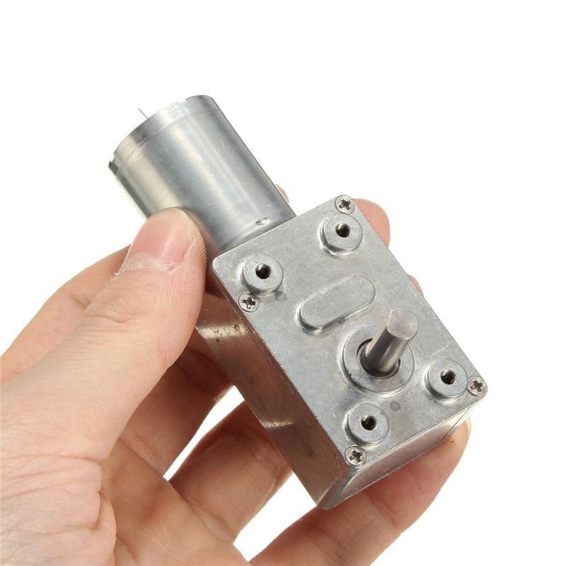 High Torque Worm Gear Motor 6V - CRCibernética