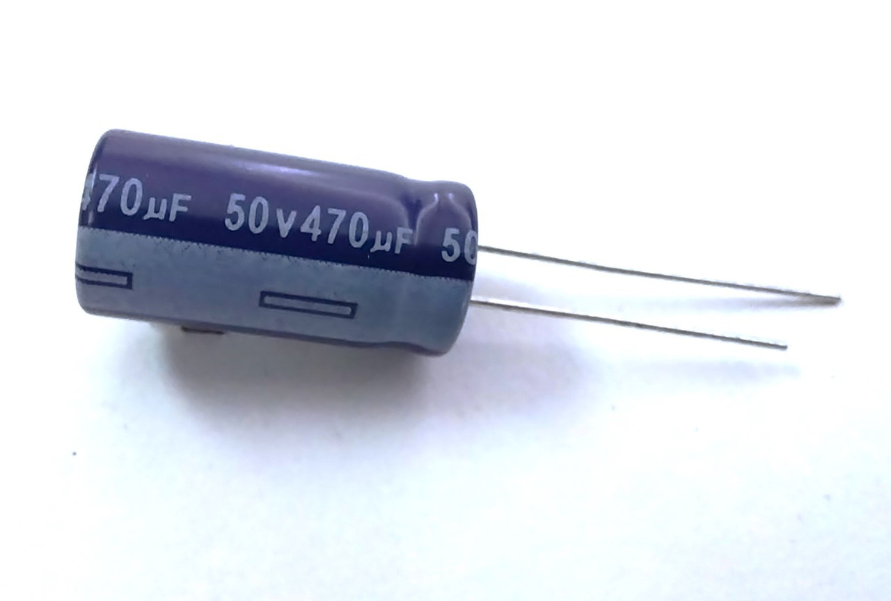 470uF Electrolytic Capacitor - CRCibernética