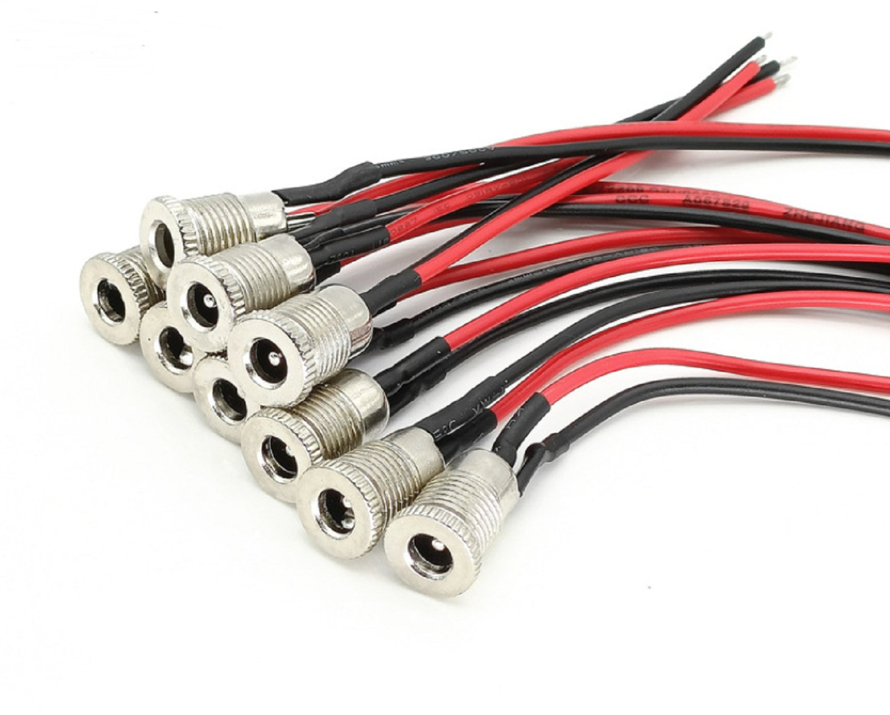 DC Barrel Jack Adapter - Panel Mount - CRCibernética