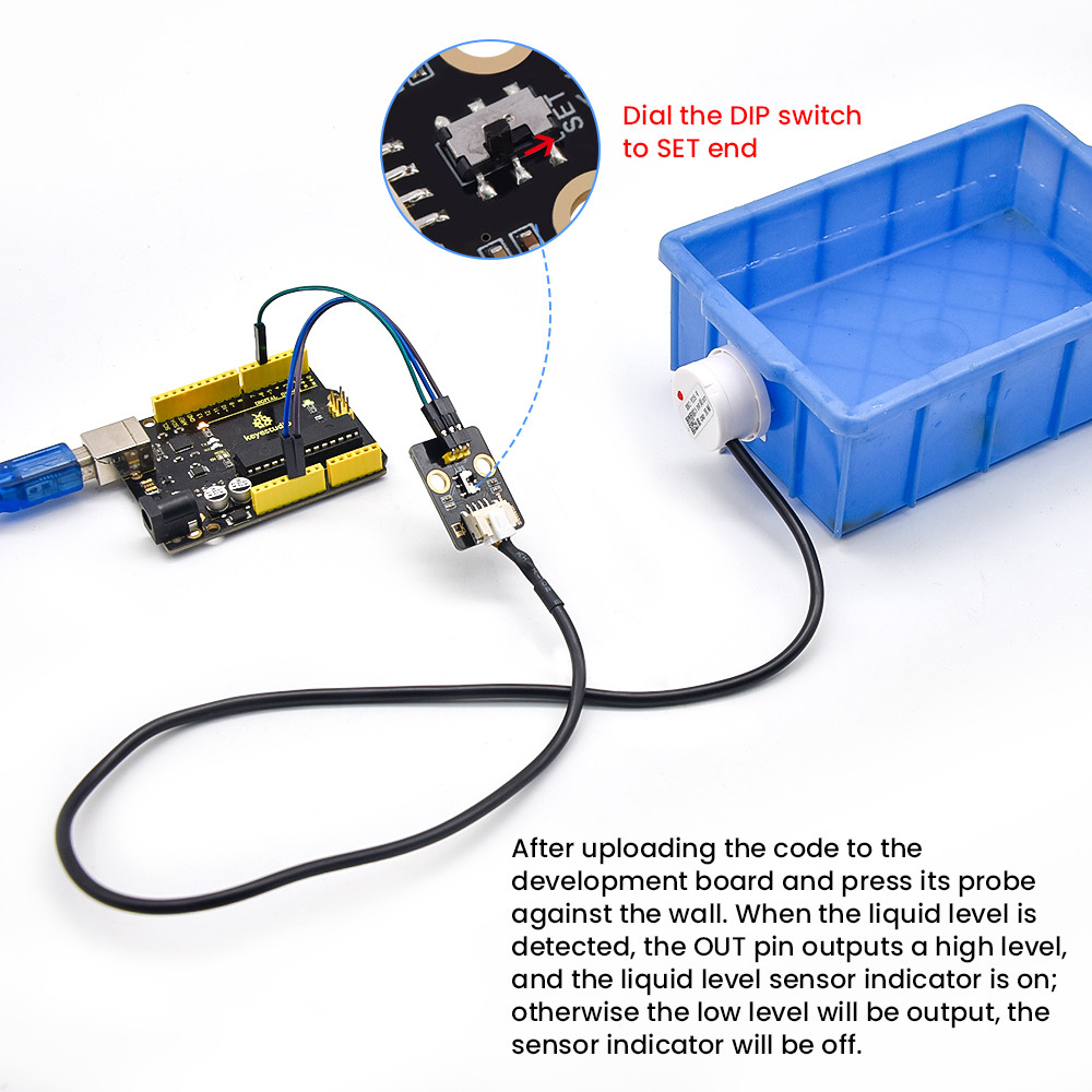 Non-contact Liquid Level Sensor - CRCibernética