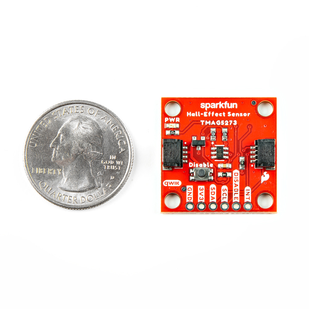 Linear 3D Hall-Effect Sensor - TMAG5273 (Qwiic) - CRCibernética