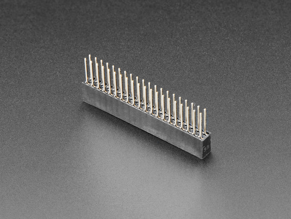 GPIO Stacking Header - Extra-Tall 2x20 Pins - CRCibernética