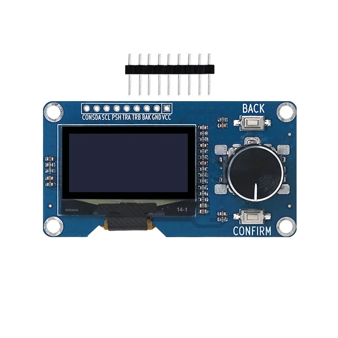 I2C Oled Display with EC11 Rotary Encoder - CRCibernética