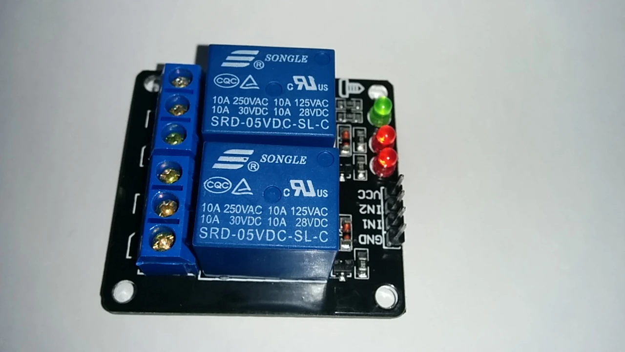 2 Channel 5V Relay Module - CRCibernética